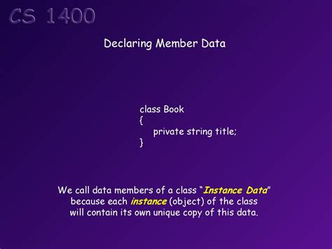 classes and objects ppt download