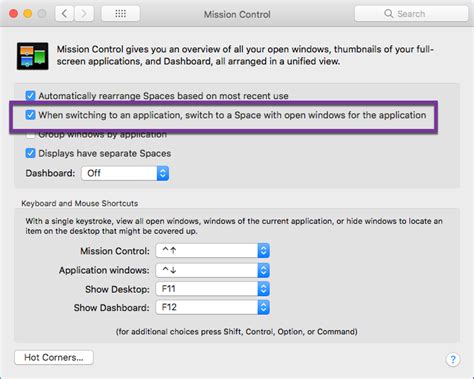 configure mission control for netdocuments use on a mac optiable
