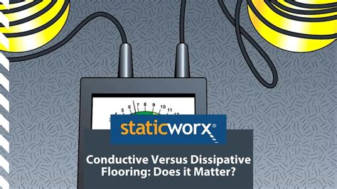 Esd Flooring Static Dissipative Vs Static Conductive Staticworx