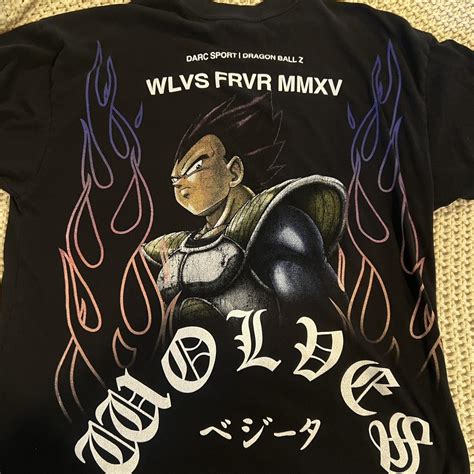 Darc Sport X Dragon Ball Z Vegeta Black Depop