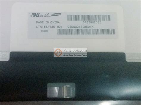 Samsung LTN156AT35-H01 Overview - Panelook.com