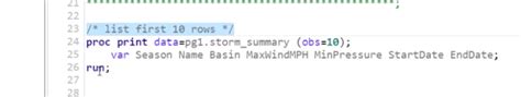 Solved Using Keyboard Key Sequence To Format Comments Sas Support