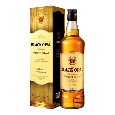 Black Opal Premium Arrack 33 5 750ml Buy Sri Lankan Arrack Online