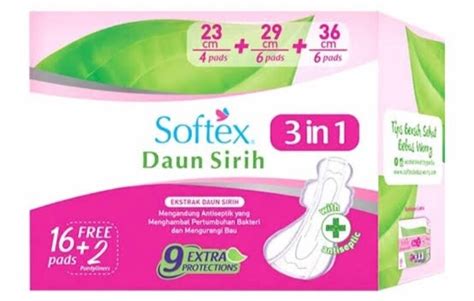 Softek Daun Sirih 3 In 1 Isi 162 Lazada Indonesia