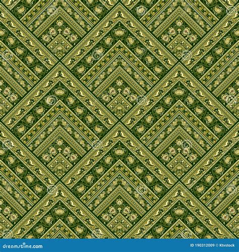 Vector Nature Patch Pattern Mosaic Background Stock Vector Illustration Of Mosaic Ethnic