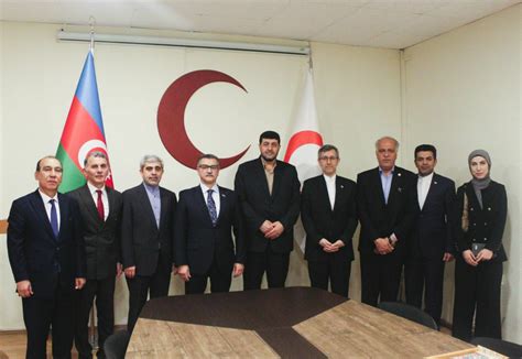 سفارت جمهوری اسلامی ایران باکو سفر رئیس جمعیت هلال احمر جمهوری اسلامی ایران به باکو