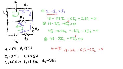Solved The Figure Shows A Simplified Circuit Diagram For An Automobile