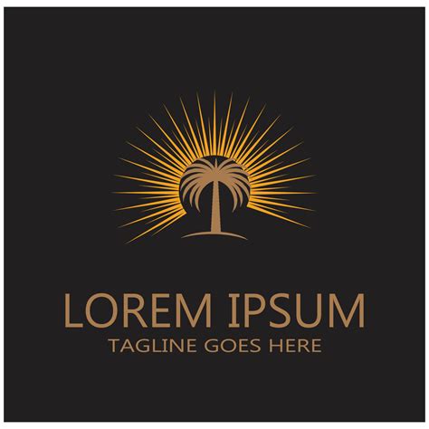 Dates Tree Logo Template Vector Symbol Design 22393027 Vector Art At Vecteezy