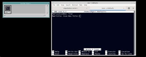 Window Manager How To Change Iconbox Title In MWM Unix Linux Stack Exchange