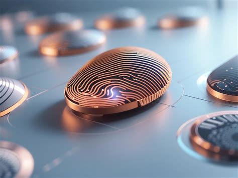 Premium Photo Secure Access Digital Biometric Security And Identity Verification By