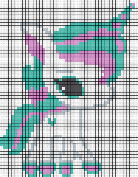 Рисунки по клеточкам Единорог Рисунки для срисовки