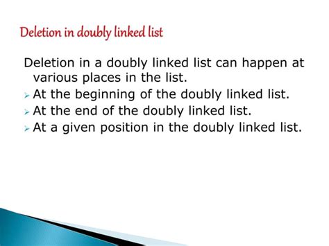 Doubly Linked List Pptx