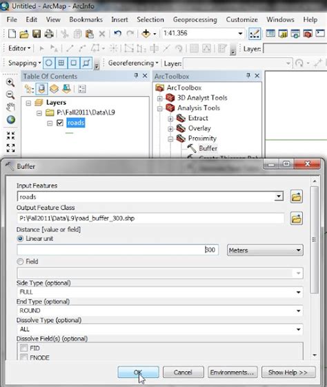 Buffering And Overlay In Arcgis Arcmap Gis For You