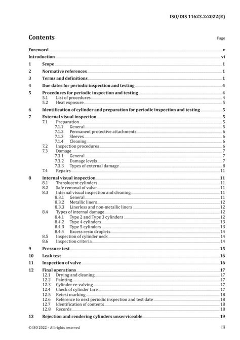 ISO FDIS Gas Cylinders Composite Cylinders And Tubes Periodic Inspection And Testing