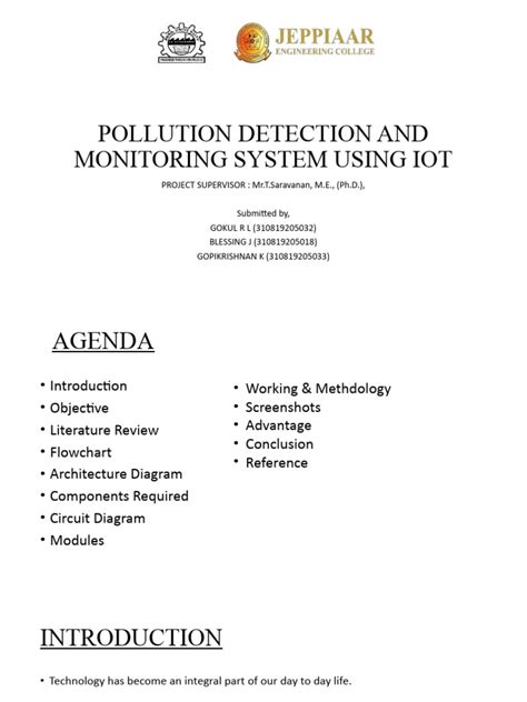 An Iot Based Air Pollution Monitor System Pdf Sensor Internet Of