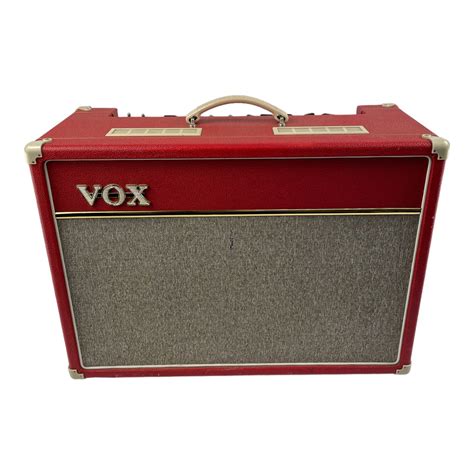 Vox Custom Ac15c1 15 Watt 1×12 Tube Guitar Combo Amp Ac15 Red Limited Edition We Are Racespot