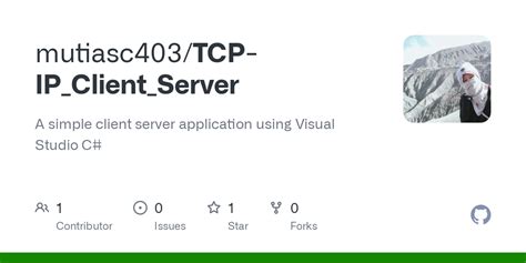 GitHub Mutiasc TCP IP Client Server A Simple Client Server Application Using Visual Studio C