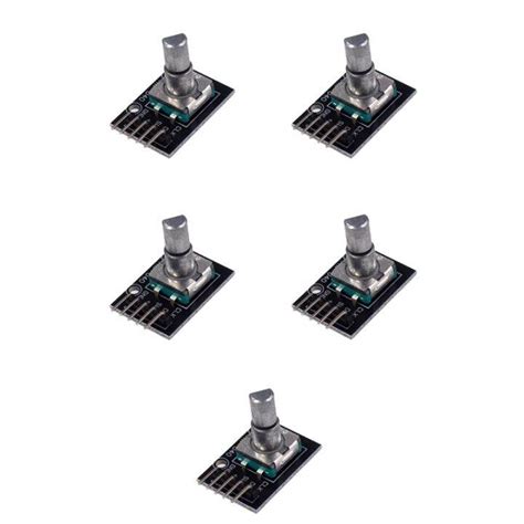 5pcslot Hw 040 360 Degrees Ky 040 Rotary Encoder Module Brick Sensor