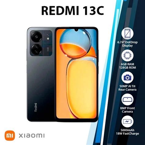 New Xiaomi Redmi C Gb Gb Dual Sim Unlcoked Android Mobile Phone Black Picclick Uk