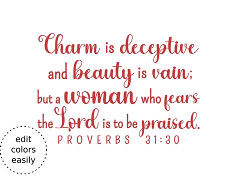 Proverbs 3130 Cover Photo Proverbs 3130 A Woman Who Fears The Lord