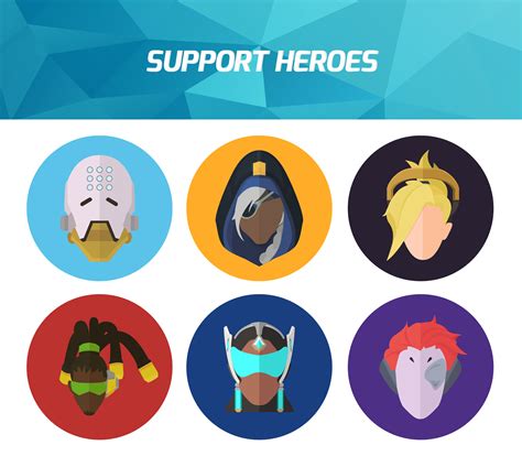 Overwatch Icons On Behance