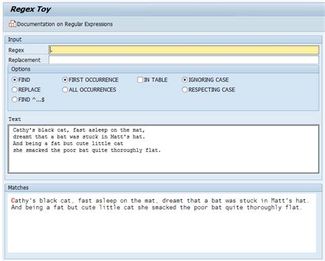 Enhancing Regex Toy Part 1 Sap Community