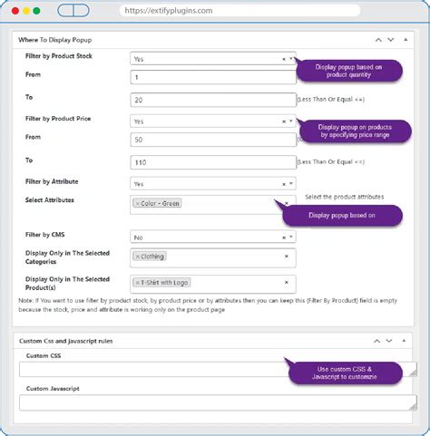 Creative Popup Plugin For Woocommerce