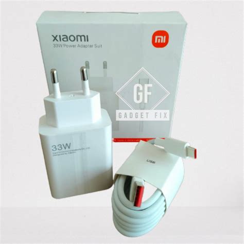 Jual Charger Xiaomi 33W Turbo Charge 5A Original USB Type C Poco X3 Poco X3 Pro Poco X3 NFC