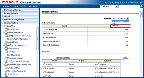Hostile Coding Oracle UCM Migrate Configurations Between Servers