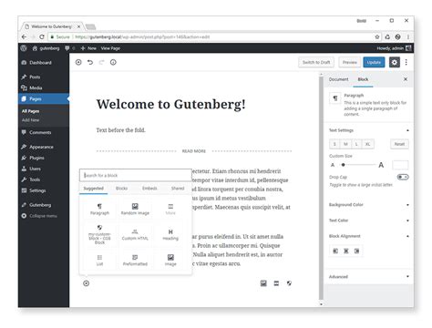 WordPress Gutenberg Block API создание пользовательских блоков Envato Tuts