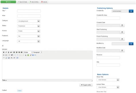 Adding 3 Custom Fields To A Joomla Article