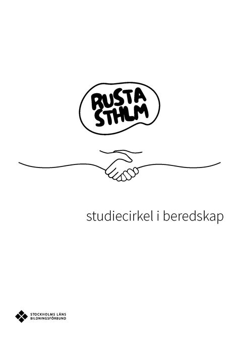 Samarbetsprojektet Rusta Stockholm Stockholms Läns Bildningsförbund