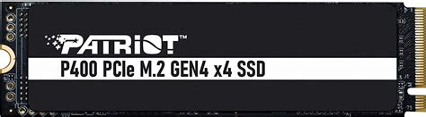 Patriot P400 M 2 2280 Pcie Gen 4x4 Nvme Ssd 512gb Unitá A Stato Solido Interno Ssd A Basso