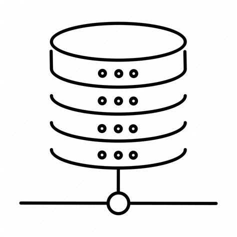 database hadoop hosting neural network icon download on iconfinder