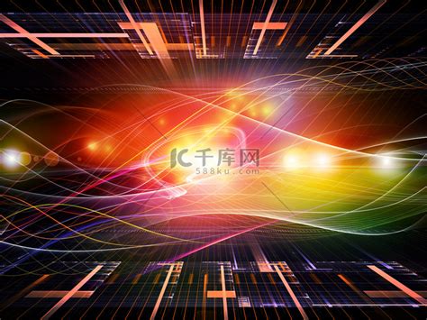 信号组成高清摄影大图 千库网