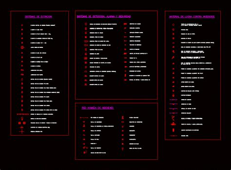 Fire Safety DWG Block For AutoCAD Designs CAD