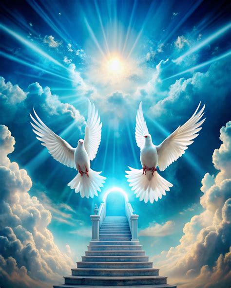 Dove Png 5 Blue Memorial Background Bundel Sublimation Design Funeral Wallpaper Etsy