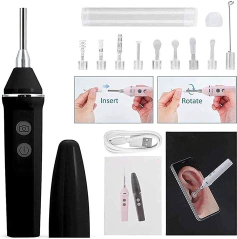 Kanduo Wireless Earwax Remover Otoscope 39mm Endoscope With 6 Led Lights