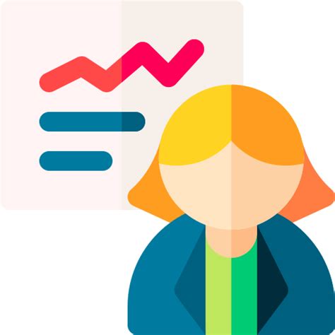 Analyst Basic Rounded Flat Icon