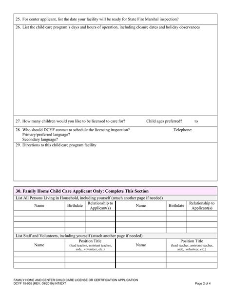 Dcyf Form 15 955 Fill Out Sign Online And Download Fillable Pdf