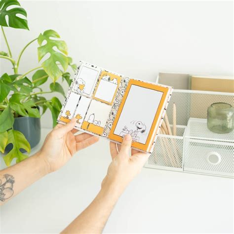 Cuaderno Notas Adhesivas Snoopy Lazy Days Erikstore