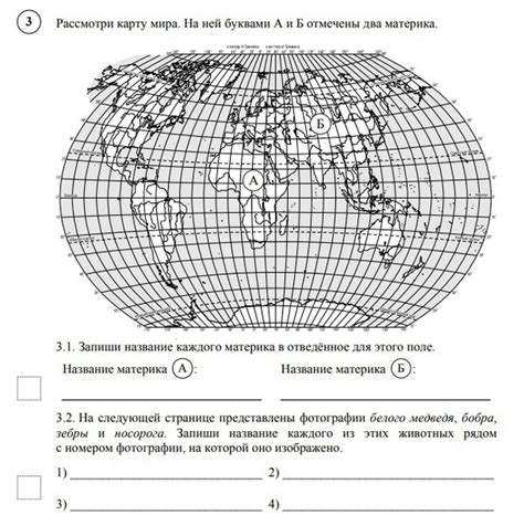 Подготовка к ВПР по окружающему миру Материки Задание 3 2025 Наша начальная школа подготовка