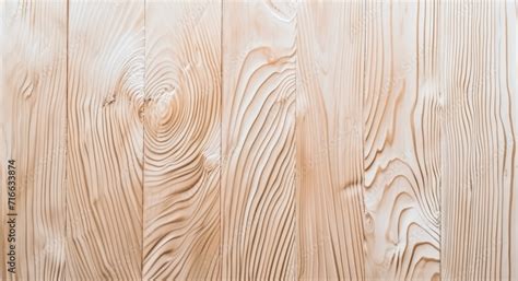 This High Resolution Image Showcases A Smooth Wooden Surface With A Natural Oak Grain Pattern