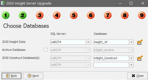 Run The Sql Upgrade Scripts Insight