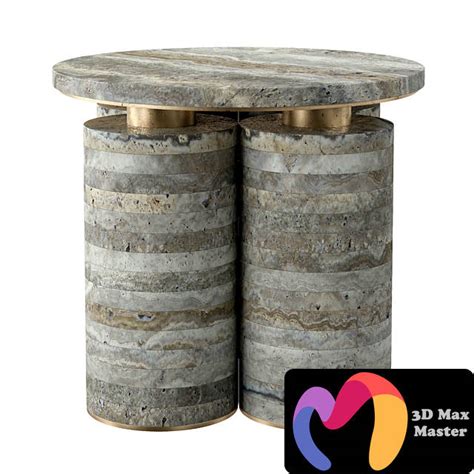 Trilith Side Tables By Alexander Diaz Andersson 3dmaxter