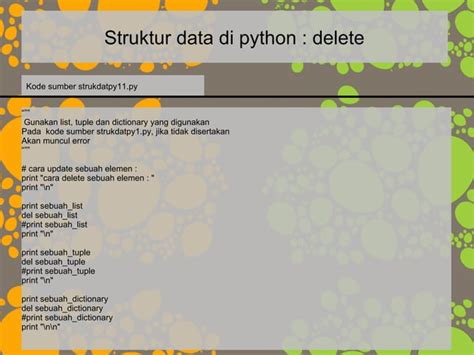 Pelatihan Python Dasar Part POSS UPI PPT Pelatihan Python Dasar Part POSS UPI PPT