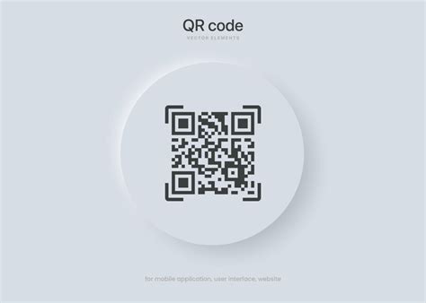 스캔 Qr 코드 아이콘 기호 기호 디지털 스캔은 Qr 코드 템플릿을 읽습니다 빠른 결제를 위한 Qr코드 프리미엄 벡터