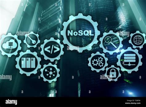 Nosql Structured Query Language Database Technology Concept Server