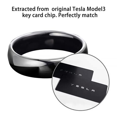 Tesla Smart Ring Tesla Ring Smart Key Ring For Tesla Model 3y Tlyard